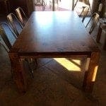 Alligator Juniper Dining Table | Porter Barn Wood