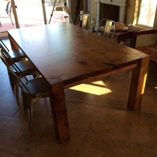 Alligator Juniper Dining Table | Porter Barn Wood