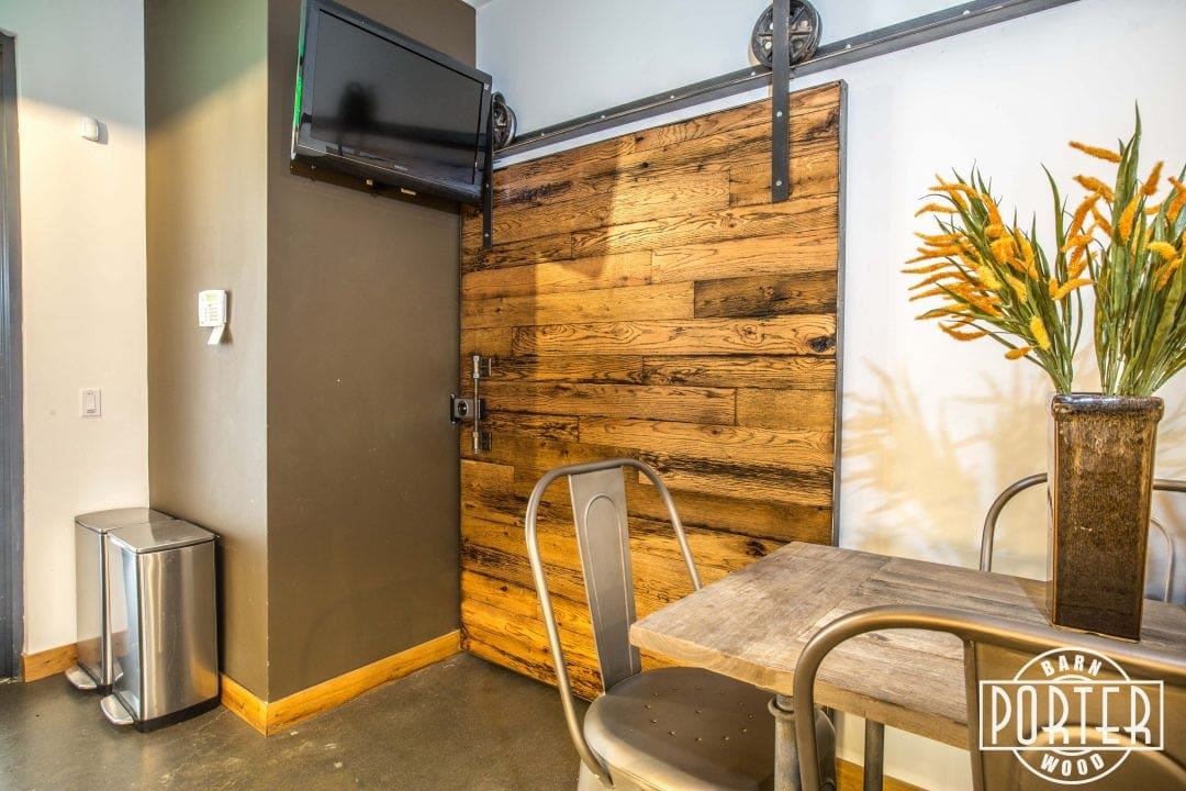 Greey/Pickett - Breakroom Sliding Door | Porter Barn Wood