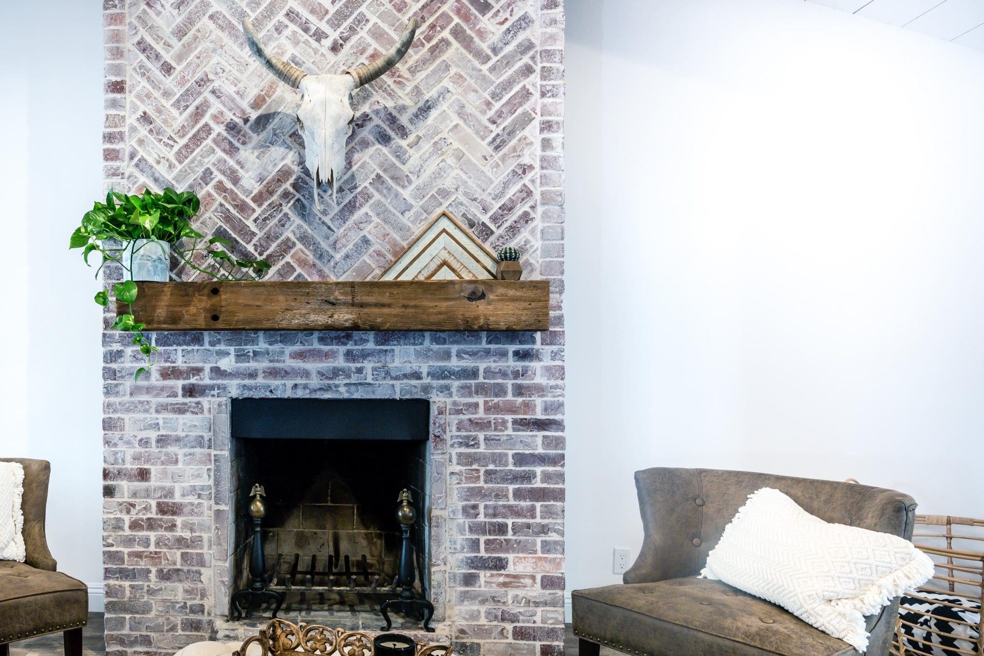 Chisel Built Mantel | Porter Barn Wood