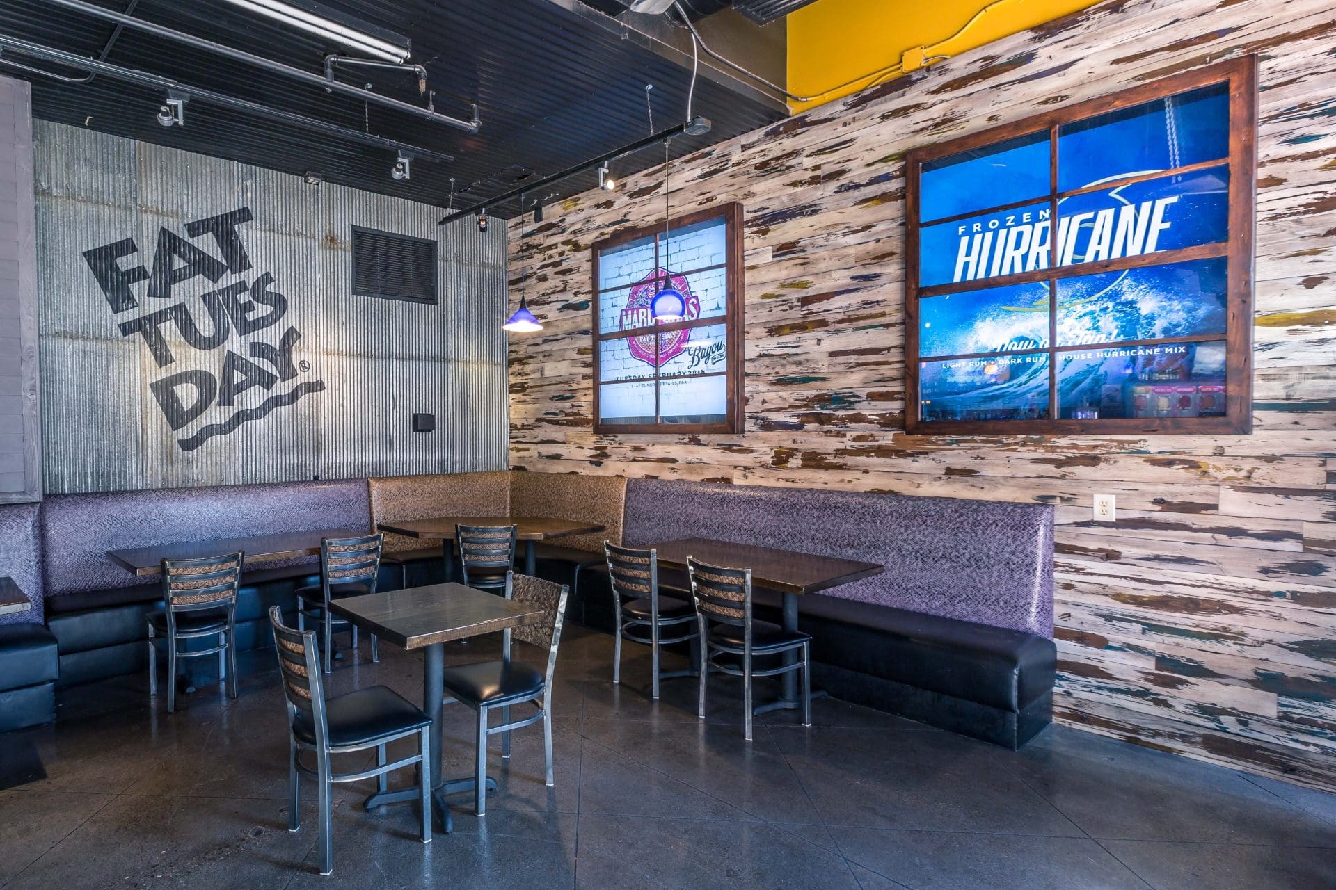 Fat Tuesday - Tempe, AZ | Porter Barn Wood