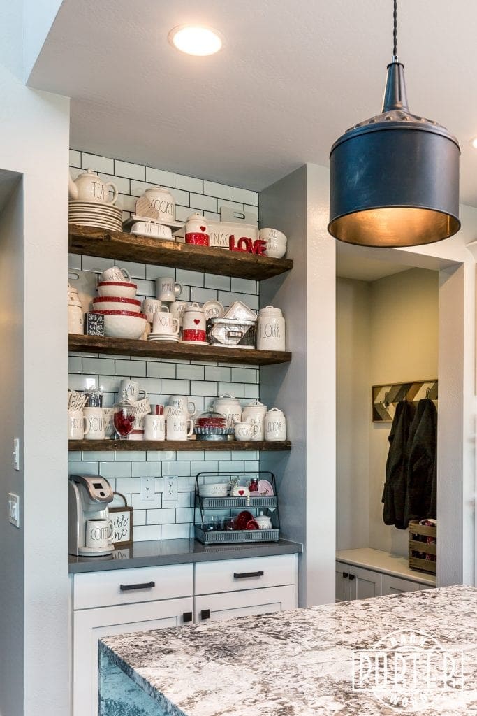 Hieb Open Shelving | Porter Barn Wood