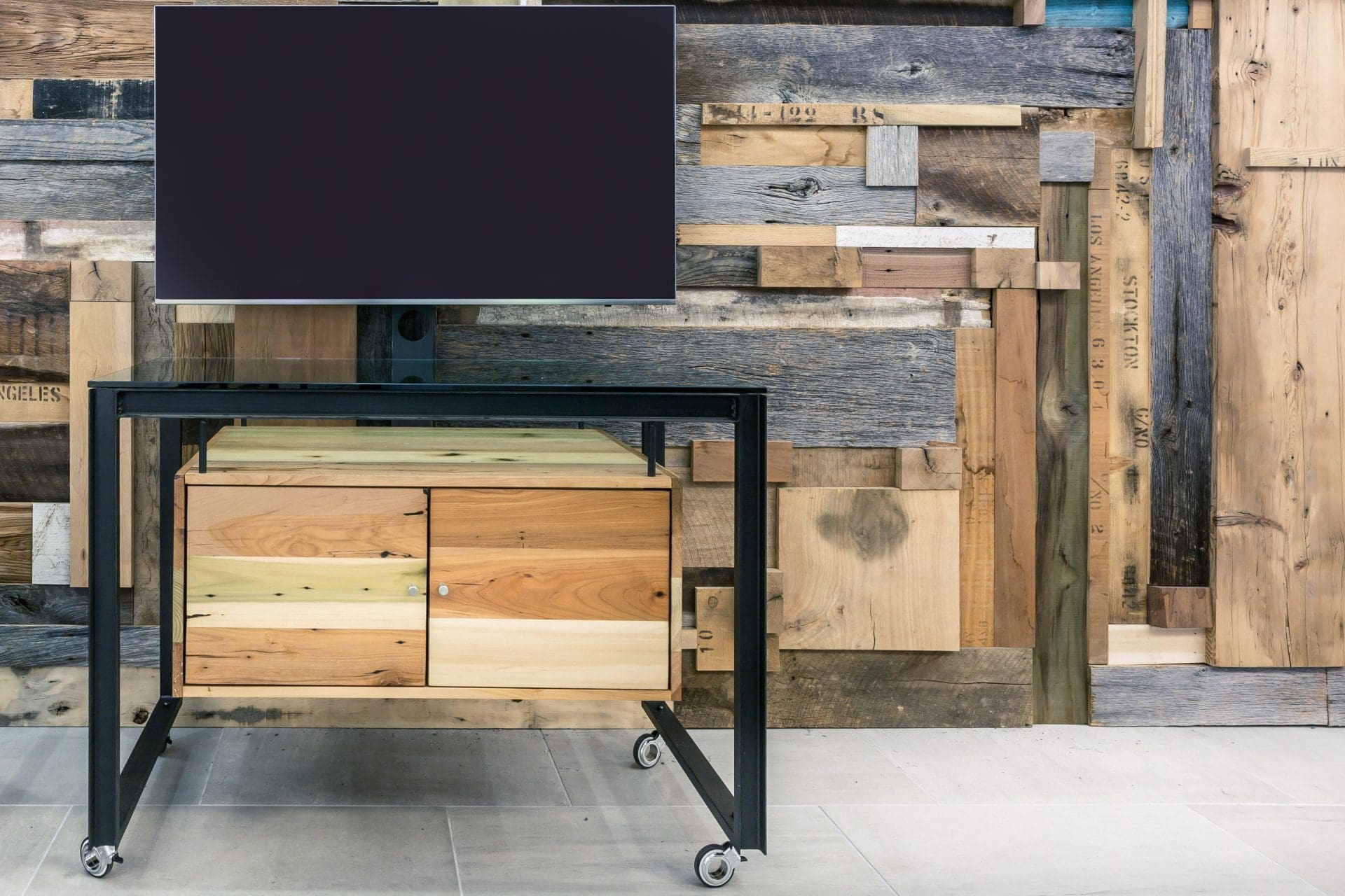 Intel Innovation Display Table | Porter Barn Wood