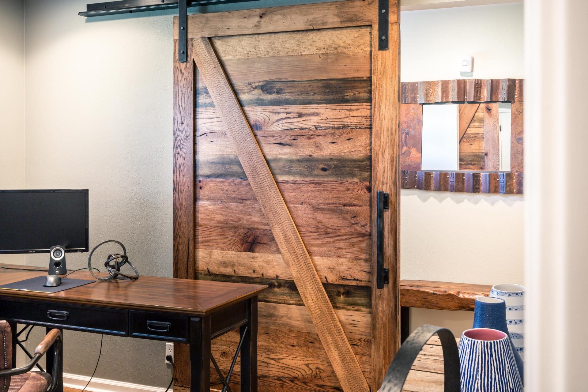 Simpson "Z" Style Sliding Door | Porter Barn Wood