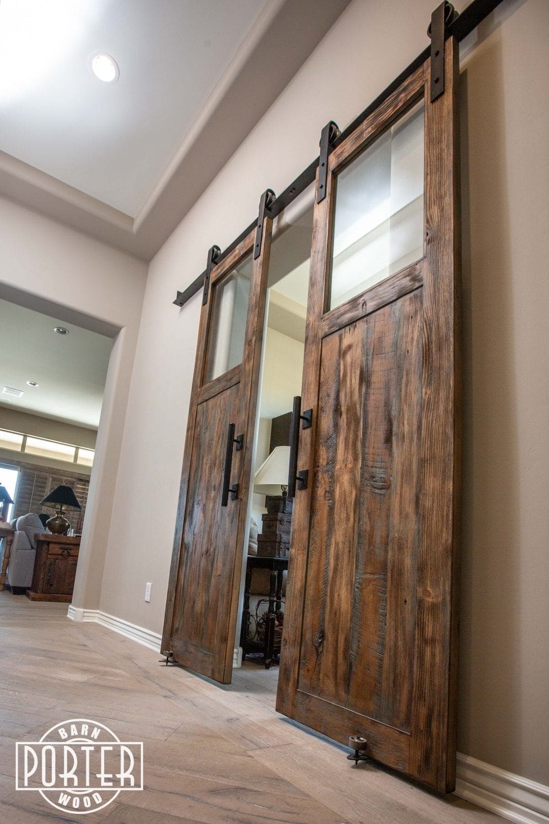 Walker Bi-Part Doors | Porter Barn Wood
