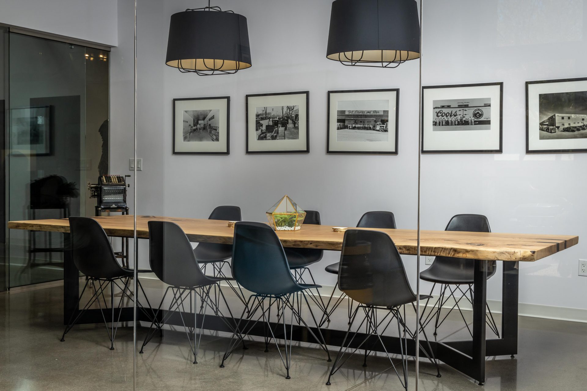 Live Edge Ash Conference Table | Porter Barn Wood