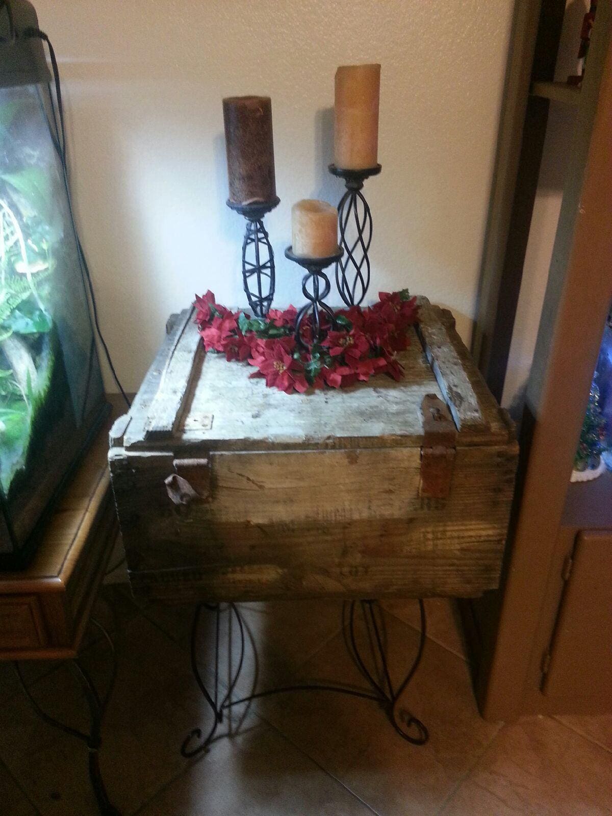 Reclaimed Box Table | Porter Barn Wood