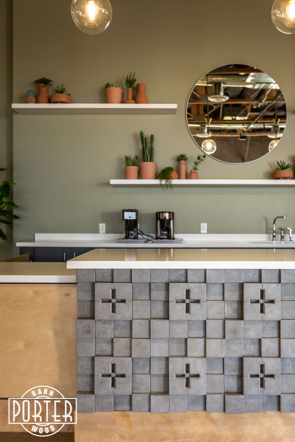 Life Church Cross Block | Porter Barn Wood