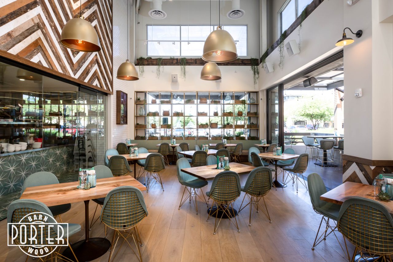 Tocaya Organica - Kierland Commons | Porter Barn Wood