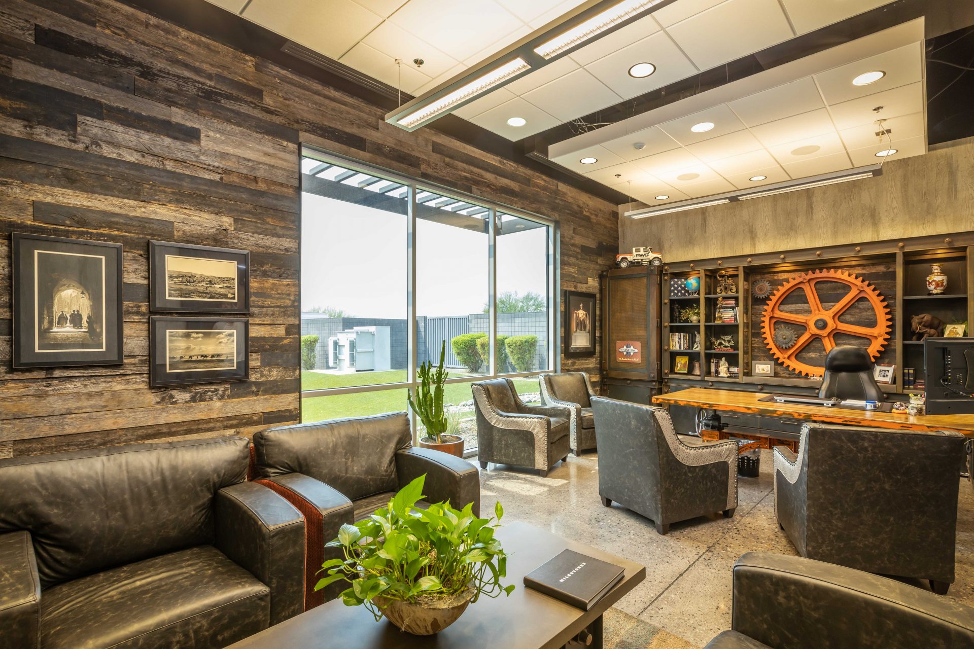 RWC Group Corner Office | Porter Barn Wood