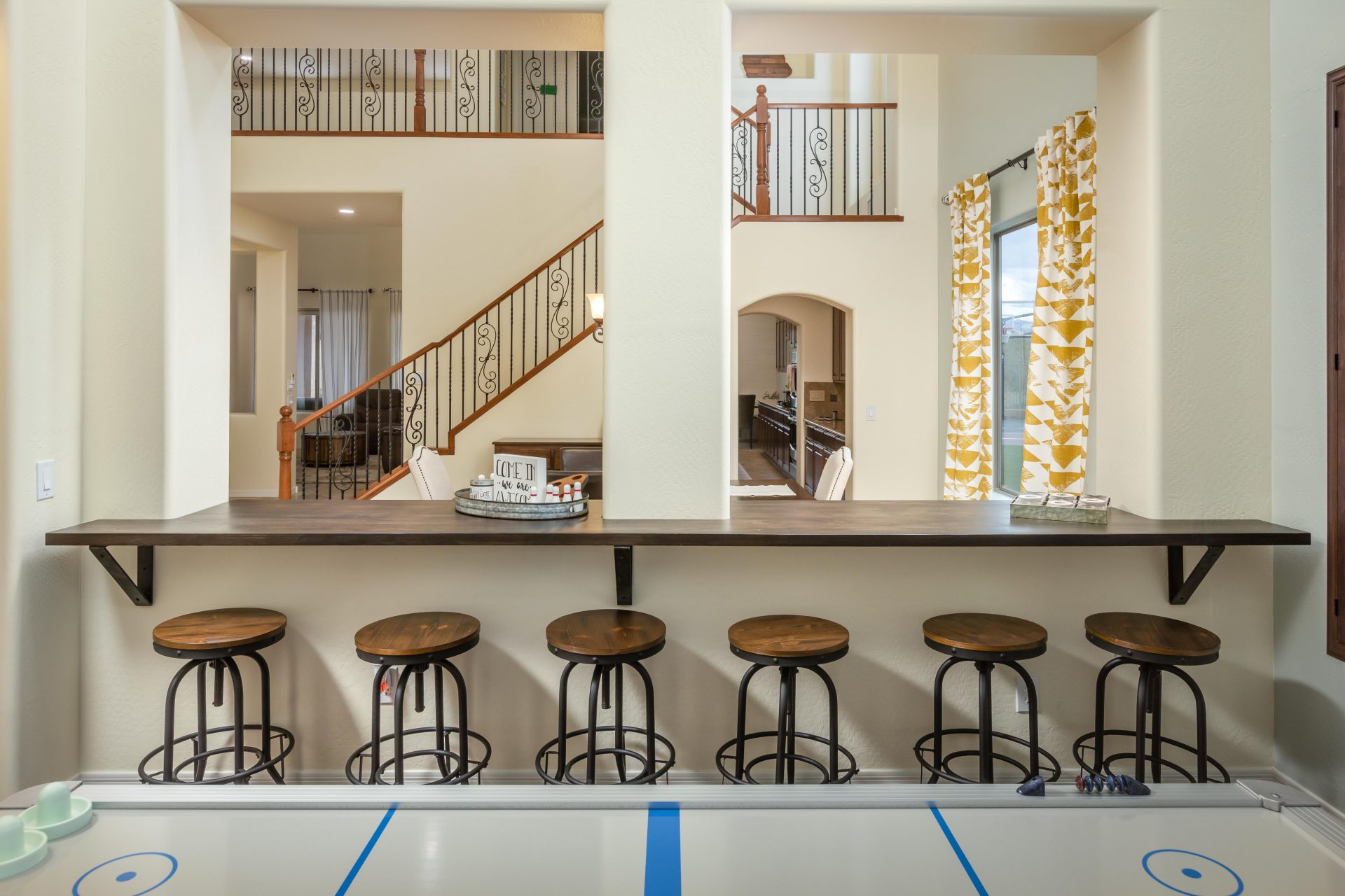 Game Room Mixed hardwoods bar Top | Porter Barn Wood