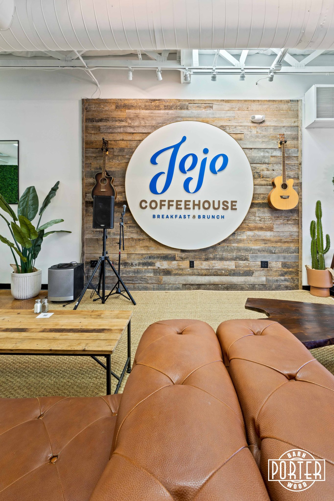 Jojo Coffeehouse Projects - Scottsdale | Porter Barn Wood