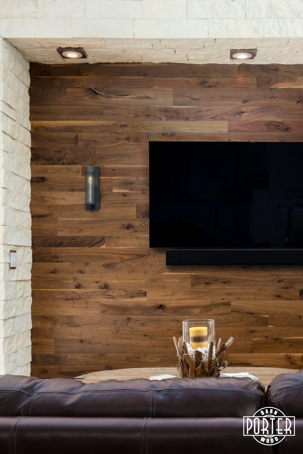 CHARMING Walnut Wall | Porter Barn Wood