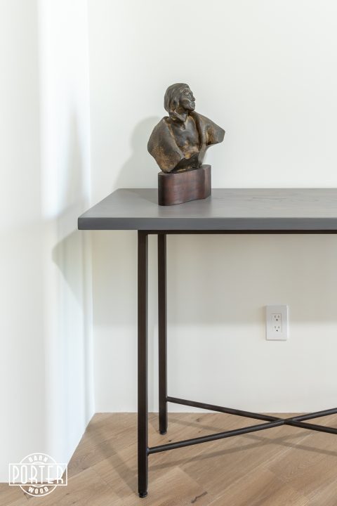 Custom Front Entry Table | Porter Barn Wood