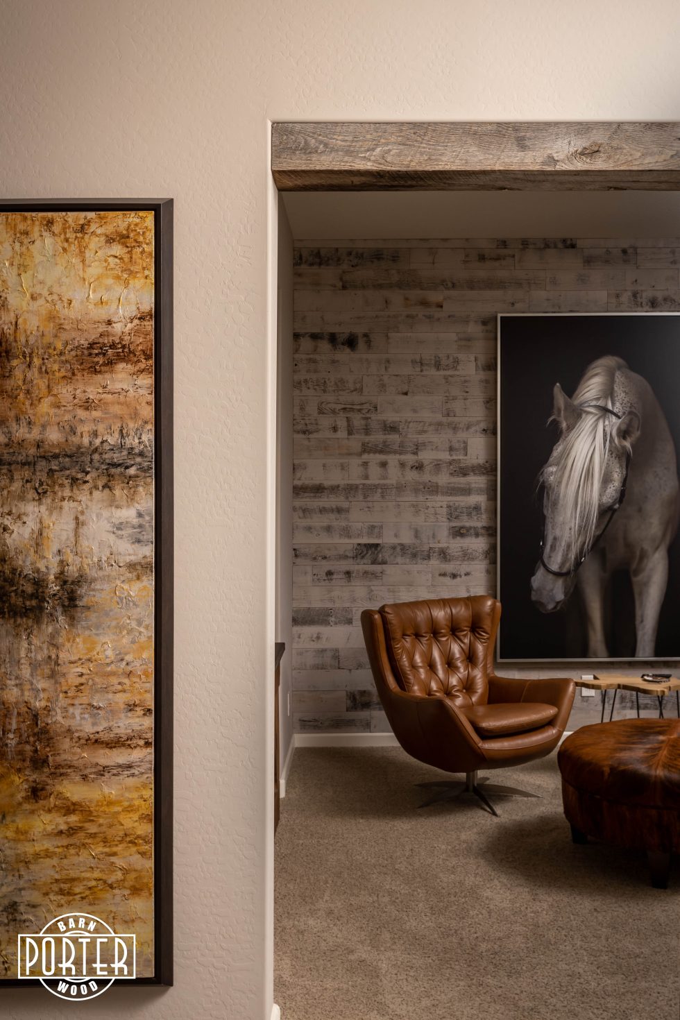 Reading Room Box Header | Porter Barn Wood