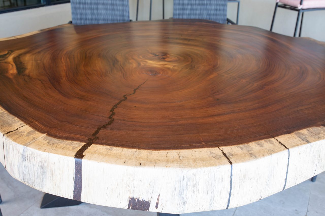 Perota Slab Dining Table | Porter Barn Wood