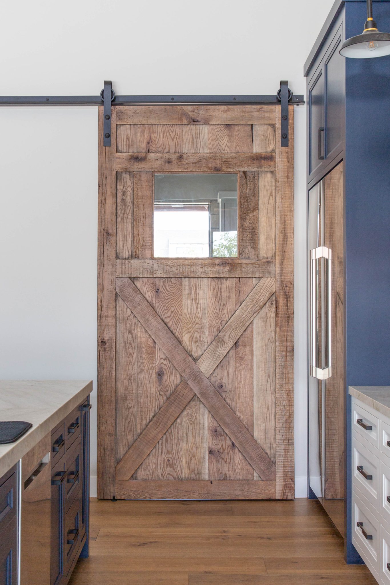 Mixed Hardwood Barn Door | Porter Barn Wood